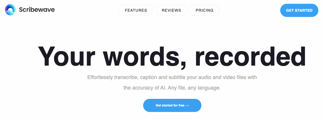 Scribewave AI Full Review & Comparisons | Nextool.ai