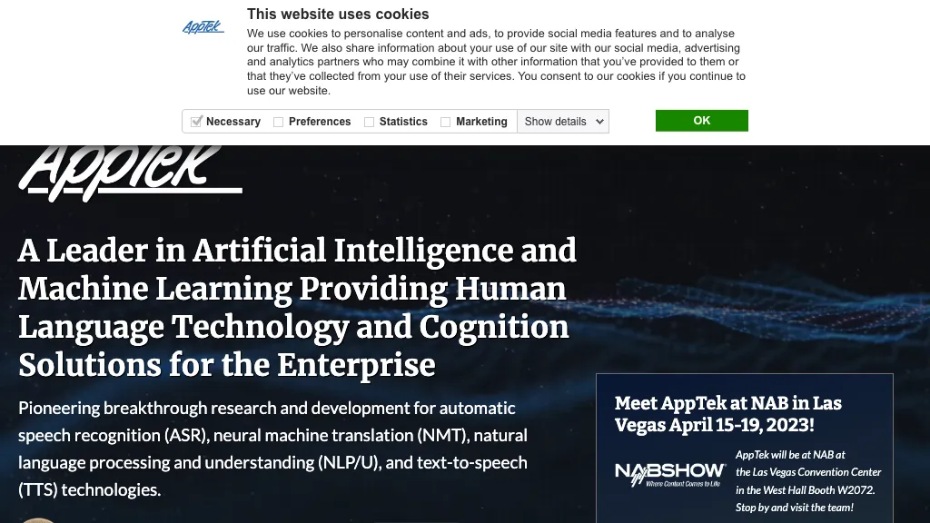 Apptek Full Review & Comparisons | Nextool.ai Apptek Full Review & Comparisons | Nextool.ai