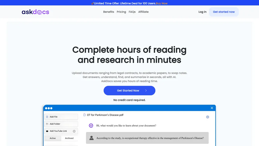 AskDocs Full Review & Comparisons | Nextool.ai