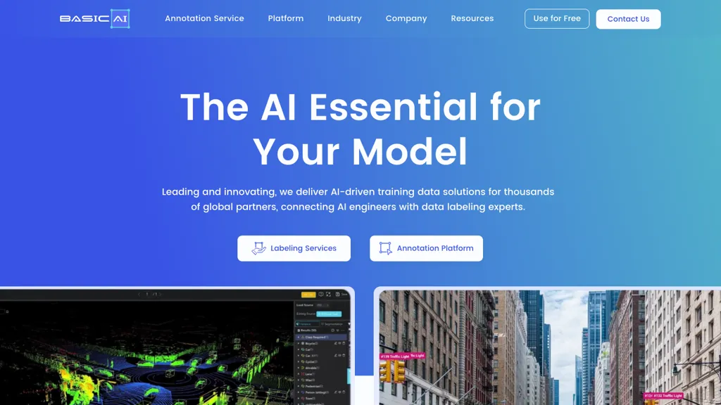 BasicAI Cloud Full Review & Comparisons | Nextool.ai