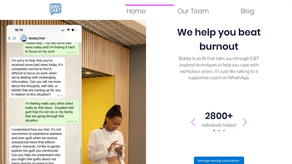 Bobby Chat Full Review & Comparisons | Nextool.ai