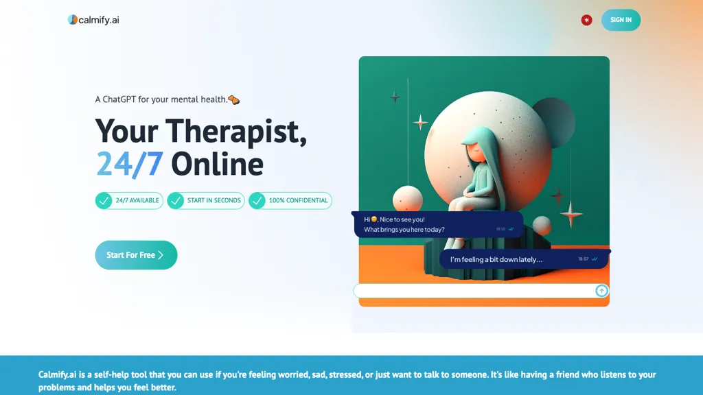 calmify.ai Full Review & Comparisons | Nextool.ai