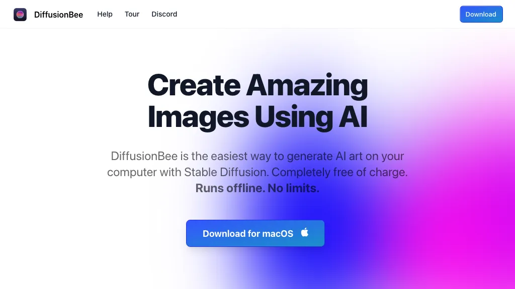 DiffusionBee Full Review & Comparisons | Nextool.ai