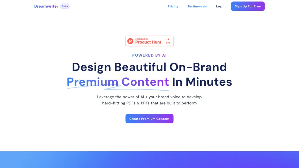 Dreamwriter Full Review & Comparisons | Nextool.ai