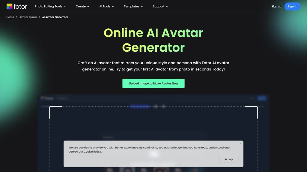 Fotor AI avatar generator Full Review & Comparisons | Nextool.ai