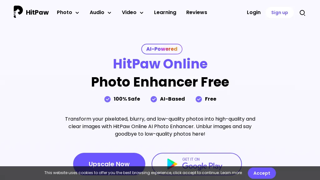 HitPaw Online Photo Enhancer Full Review & Comparisons | Nextool.ai