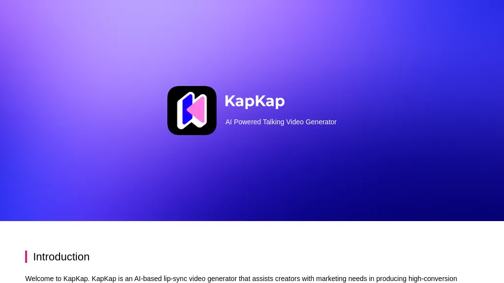 KapKap Full Review & Comparisons | Nextool.ai