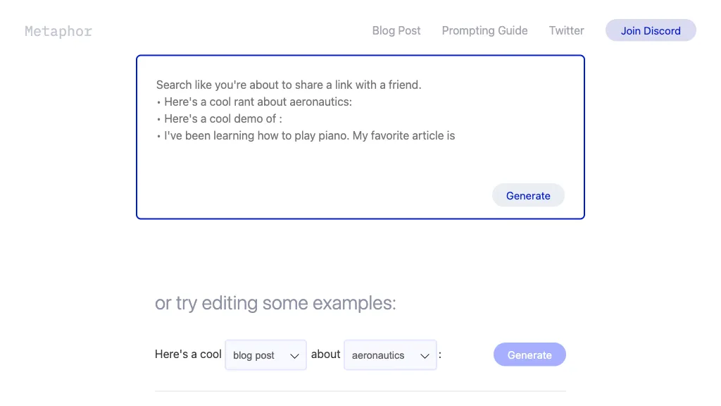 Metaphor Full Review & Comparisons | Nextool.ai