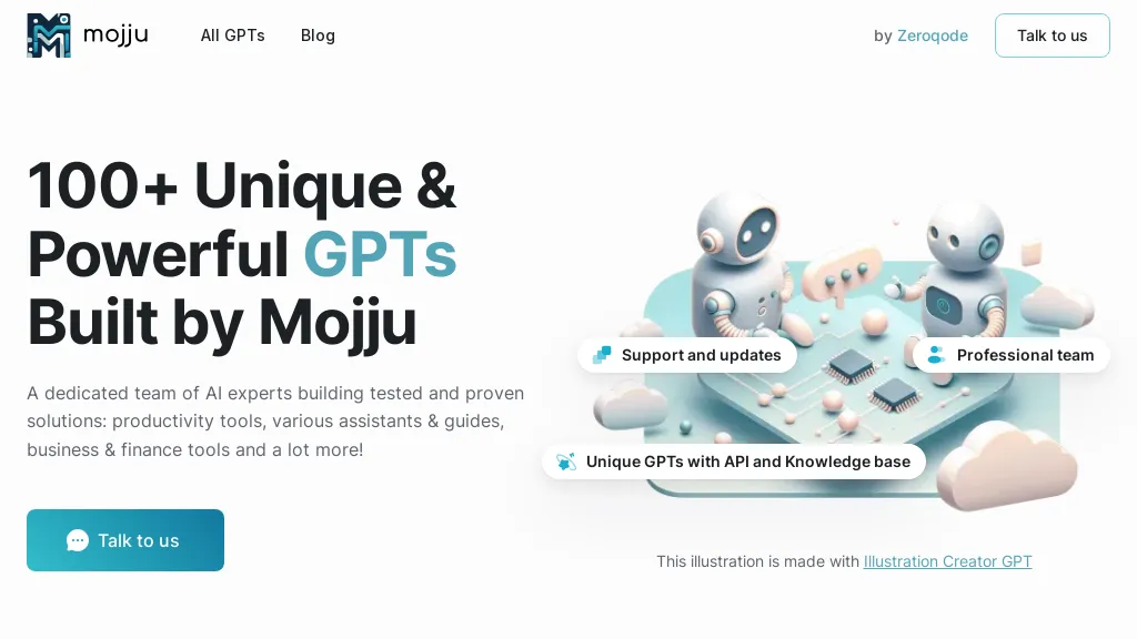Mojju - 100+ custom GPTs for OpenAI Full Review & Comparisons | Nextool.ai