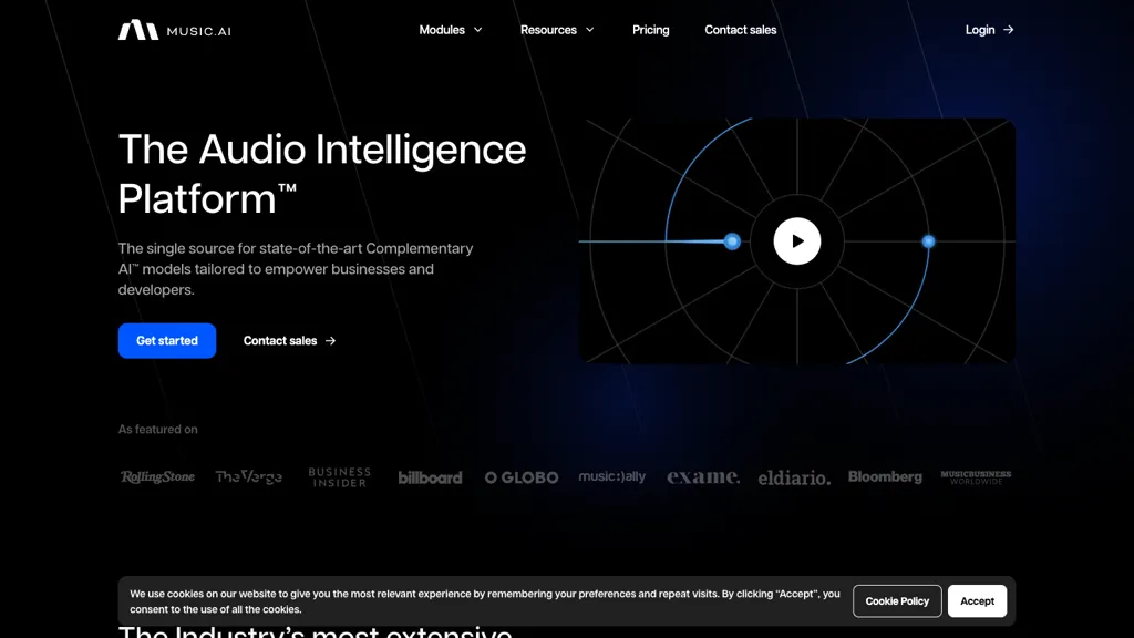 Music.AI Full Review & Comparisons | Nextool.ai
