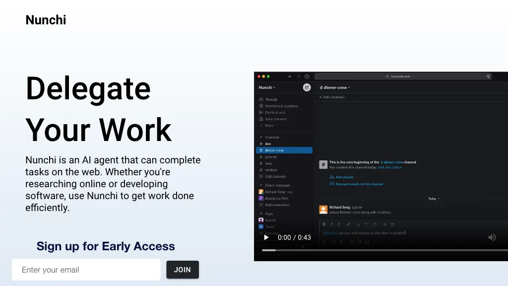 Nunchi Full Review & Comparisons | Nextool.ai
