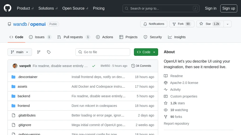 OpenUI Full Review & Comparisons | Nextool.ai