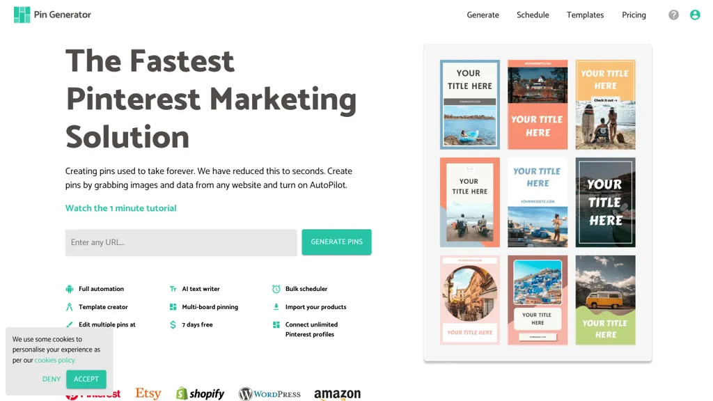 Pin Generator Full Review & Comparisons | Nextool.ai