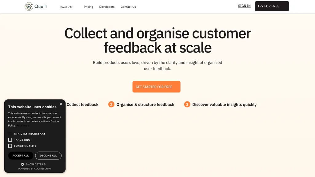 Qualli Full Review & Comparisons | Nextool.ai