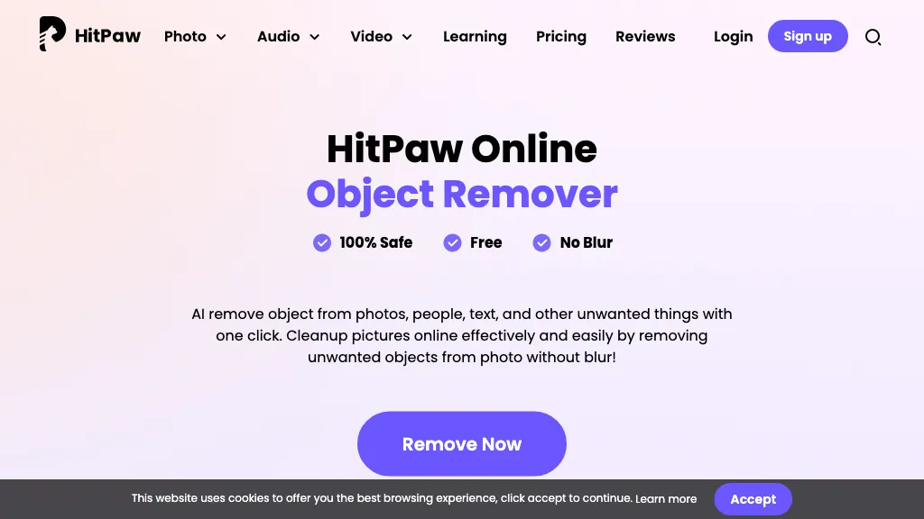 Remove object from photo by HitPaw Full Review & Comparisons | Nextool.ai