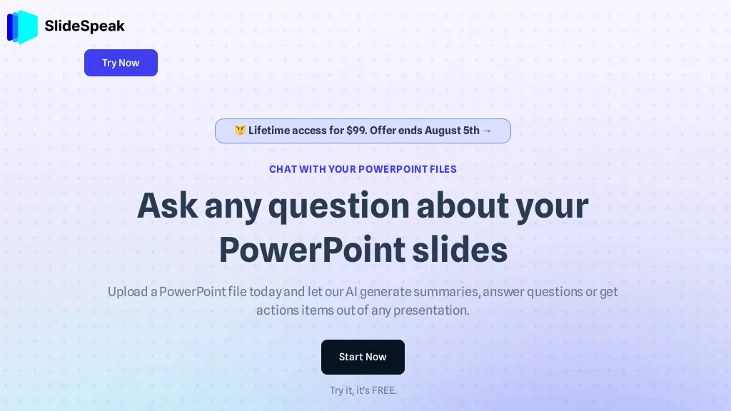 SlideSpeak Full Review & Comparisons | Nextool.ai