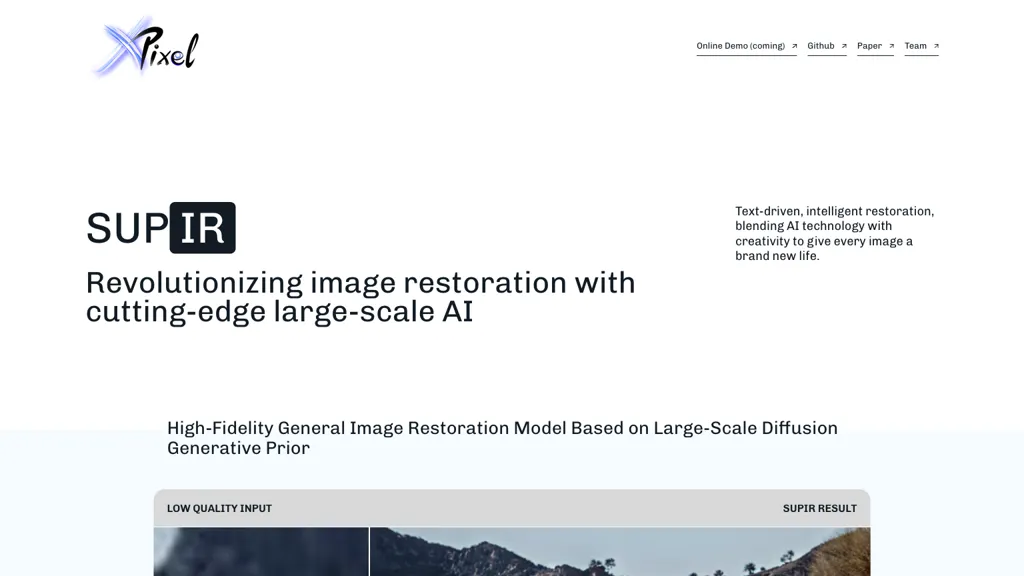 SUPIR Full Review & Comparisons | Nextool.ai