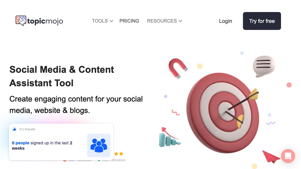 Topicmojo Full Review & Comparisons | Nextool.ai