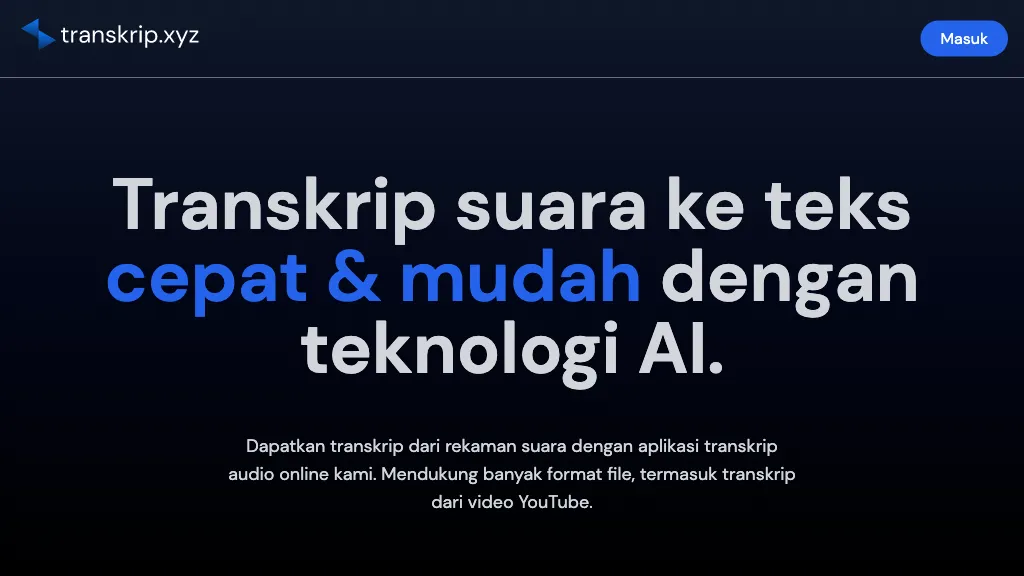 Transkrip Full Review & Comparisons | Nextool.ai